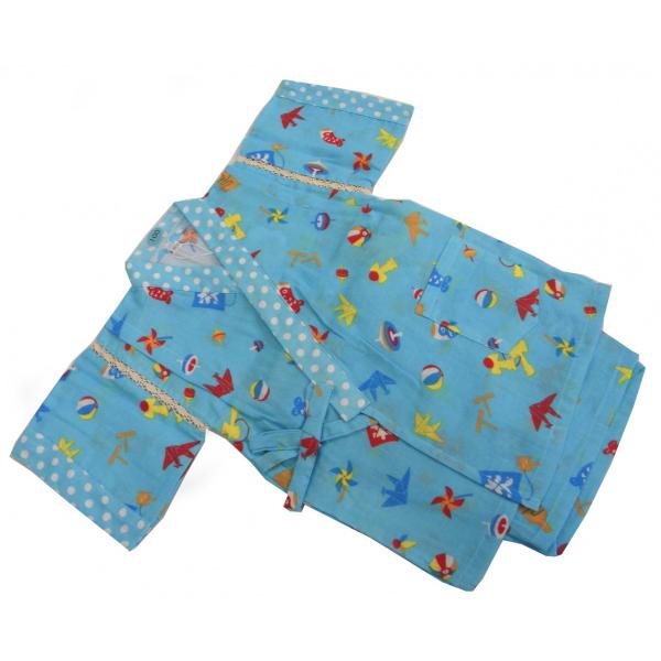 上質のふわふわ綿ガーゼ生地を使ったお子様用仕立上りじん平です。●送料は全国一律290円のゆうパケット便がご利用可能です。（但し、ゆうパケット便の場合は代金引換は出来ません。また、あすつく・ギフト包装もできませんのでご注意ください。）★発売当...