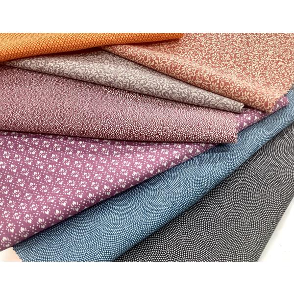 正絹着物の江戸小紋柄はぎれを７枚セットにしたお徳用です。●送料無料！宅配便の送料が表示されますがご注文後、こちらの方で訂正します。●吊るし雛などの制作に便利な伝統の江戸小紋柄を７枚セットしました。◆各巾36〜37ｃｍ・長さ25ｃｍでカットし...