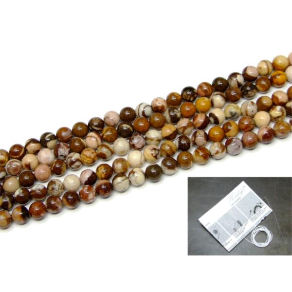 ※画像と同品質のものをお送りします。オリジナルアクセサリー作りに是非どうぞ〜〜（m−m）素材天然サイズ約：重さg　玉径6mm・±0.5mm　1連38cm前後　※ 多少の誤差はご了承下さい。