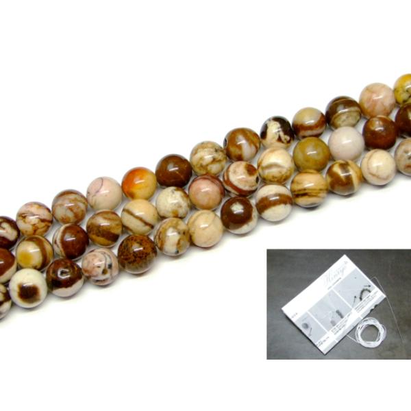 ※画像と同品質のものをお送りします。オリジナルアクセサリー作りに是非どうぞ〜〜（m−m）素材天然サイズ約：重さg　玉径8mm・±0.5mm　1連37cm前後　※ 多少の誤差はご了承下さい。