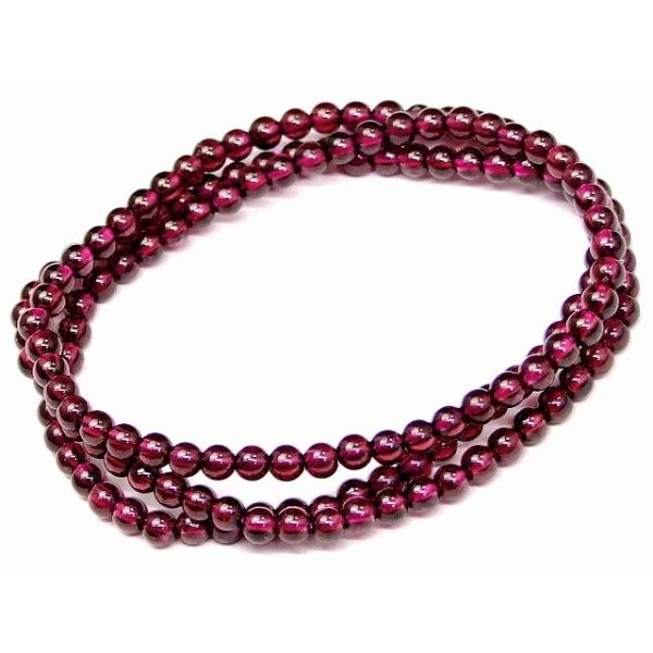 ※画像と同品質のものをお送りします。オリジナルアクセサリー作りに是非どうぞ〜〜（m−m）ポーチに入れた状態で発送いたしますので、そのままプレゼントとしてご利用頂けます。素材天然サイズ約：重さg　玉径4mm・±0.5mm　全長53cm前後 ブ...