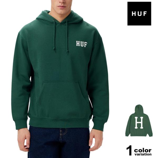 [ブランド]HUF(ハフ)[アイテム]CLASSIC H PULLOVER HOODIE[素材]コットン50％、ポリエステル50％【コメント】HUF CLASSIC H PULLOVER HOODIE のご紹介です。フロントにワンポイントの...