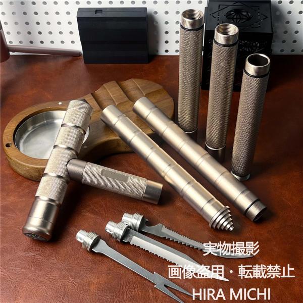 ★商品の状態★使用状況・新品未使用一本で多用途！アウトドア・防災に最適**多機能タクティカルスティック（分解式／EDCツール）**の出品です。コンパクト収納＆組み立て式で、様々なシーンに対応できる万能ツールです。【商品特徴】◆ 多機能オール...