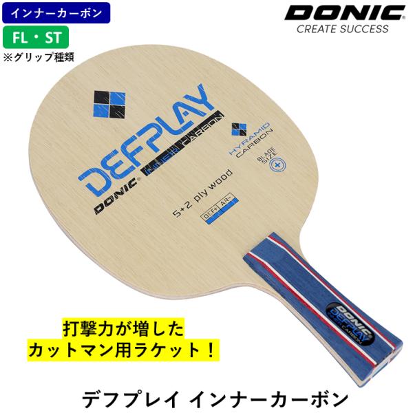 カットマンのイノベーションデフプレイインナーカーボンは、特殊素材をインナー層に備えた革新的な守備用ラケットです。デフプレイインナーカーボンはブレードが薄く、サイズが通常のラケットよりもわずかに大きいため、スイートスポットが拡大しています。こ...