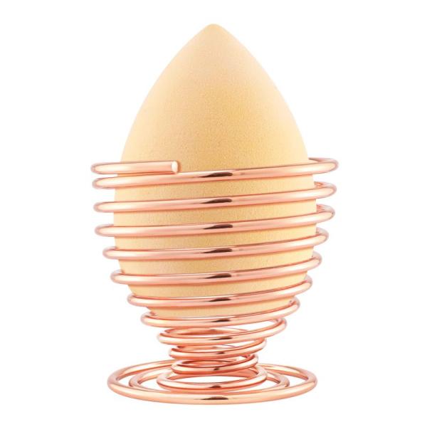 【商品名】　スポンジホルダー パフホルダー Luxspire メイクスポンジスタンド ステンレス製 バネ螺旋型 メイクスポンジパフ専用 メイクアップ道具 【商品説明】　・「お洒落ならせん状デザイン」　ワイヤーをらせん状に曲げて、ワイングラス...