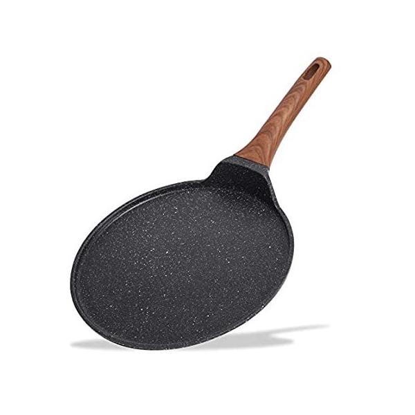 ブランド:ESLITE LIFE材質:アルミニウムハンドル材質:プラスチック色:ブラック容量:2 L型番:Y-PS1228梱包サイズ:32.5 x 31.8 x 6.2 cm梱包重量:1.26 kgサイズ:11inお手入れ方法:手洗いのみオ...