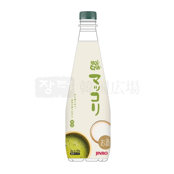 甘さ控えめで抹茶の香り広がる味わいが特長で、マッコリ特有のまろやかな口当たりと調和した、日本初※の抹茶マッコリです。[品目]　リキュール[品名]　マッコリ[アルコール分]　5度[原材料名]　米、米麹、オリゴ糖、もち米、抹茶（韓国産）/香料、...