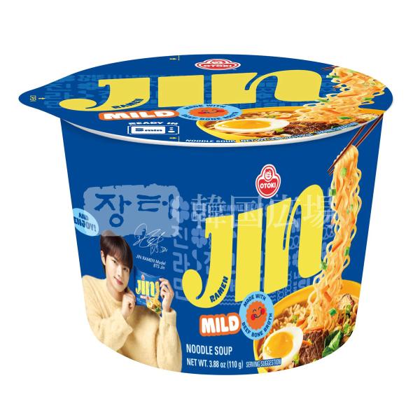 BTS Jinバージョンはなくなり次第終了になります。ご了承ください。[名称]　即席カップめん[原材料名]　油揚げめん（小麦粉、植物油脂、小麦グルテン、食塩、にんにくエキス、野菜エキス）、粉末スープ（砂糖、香辛料、しょうゆ、たん白加水分解物...