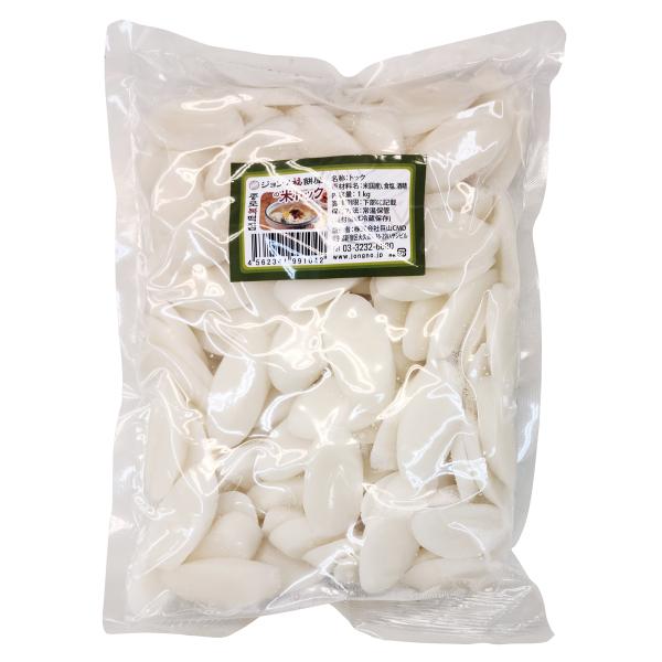 [名称]　トック[原材料名]　米（米国産）、食塩、酒精[内容量]　1kg[賞味期限]　別途記載[保存方法]　常温保管　※開封後は冷蔵保存[販売者]　株式会社巨山CMD　東京都新宿区大久保1-16-29　ハヤシビル