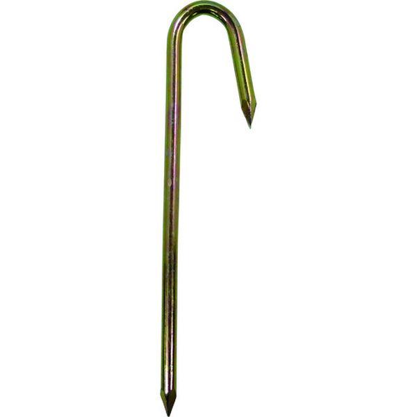 ・地面にロープをガッチリ固定したい時に便利です。・区画分けや侵入防止、ブルーシートやサンシェード等の固定に。・径(mm)：6・長さ(mm)：200・タイプ：J型・表面処理：クロメート・スチール・使用シーンや使用方法により引抜強度は変わります...