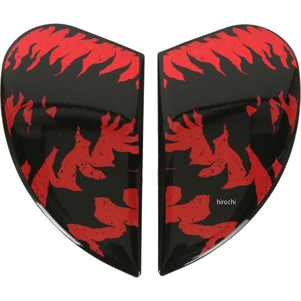 アイコン ICON サイドプレート AIRFORM LYCANカラー:レッドAIRFORM LYCAN用0133-12310133-1231ヤフー HD店