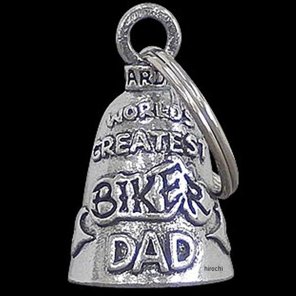 ガーディアンベル Guardian Bell World's Greatest Dadクロームベル本体 縦:約40mm 直径:約25mm【素材】合金【セット内容】ベル本体×1個 ポーチ×1個【仕様説明】バイカーベルとも呼ばれ、アメリカのバイ...