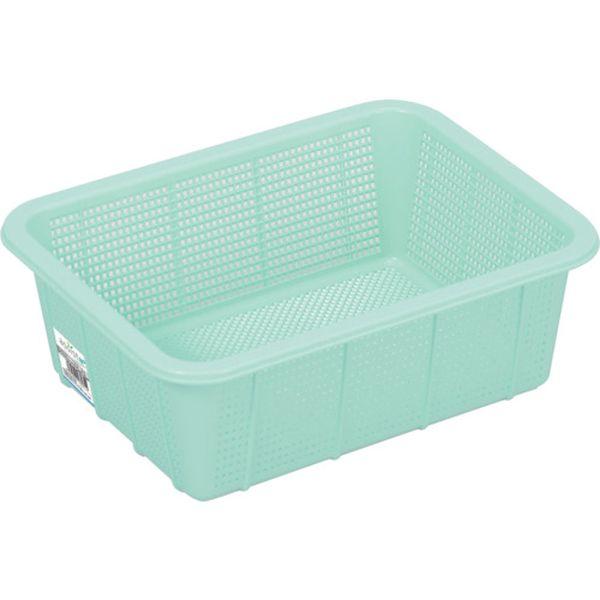 ・食器の水切りはもちろん、書類などの整理収納にも使用できます。・ザル、カゴ・色：グリーン・外形寸法(mm)幅：300・外形寸法(mm)奥行：230・外形寸法(mm)高さ：105・タイプ：深3型・有効内寸(mm)間口：235・有効内寸(mm)...