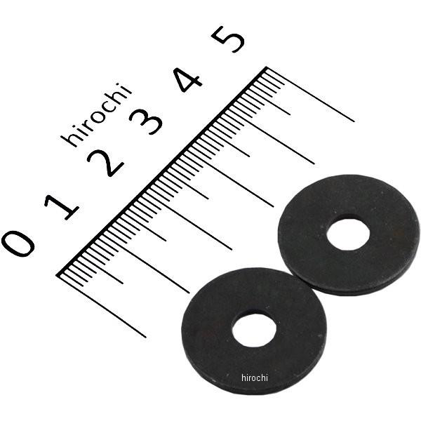ポッシュ POSH ワッシャーサイズ:M6x22x1.6カラー:黒2個入りスチール031076-72ヤフー HD店