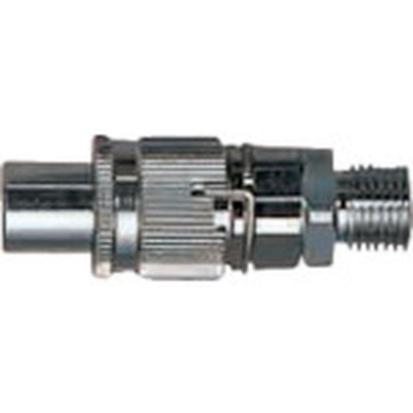 ・二重ロック式ワンタッチ。・逆止弁付きです。・エアラインマスクを使用する際に着用者に圧縮空気を導くための、中圧ホースを接続する専用カプラー。・接続ねじ部：G1/4(PF1/4)オスネジ・カプラーJT2-2M・生産国 日本・JANコード 49...