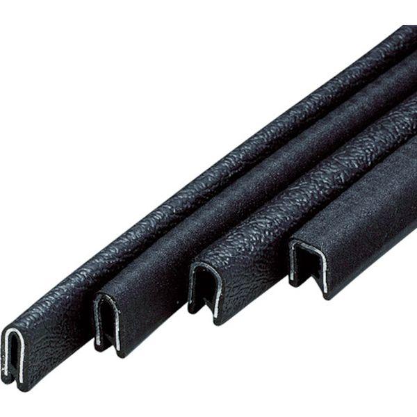 ・接着剤を使用せず取り付けができます。・エッジ部の保護。・色：黒・長さ(m)：5・取付方法：差し込みタイプ・A(mm)：9.2・B(mm)：13.3・C(mm)：2.2・t(mm)：4.8・r(mm)：3.6・本体：熱可塑性エラストマー(T...