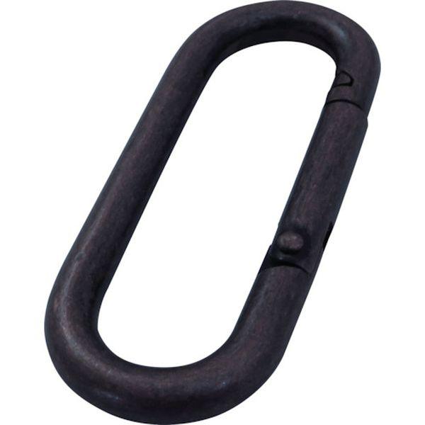 ・指で押すだけで開閉でき、ワンタッチで取付可能です。・DIYに使いやすいカラー仕様の荷役金物です。・チェーンやロープなどの連結や末端金具の連結金具として。・色：ブロンズ・使用荷重(kg)：40・A(mm)：67・C(mm)：10・B(mm)...