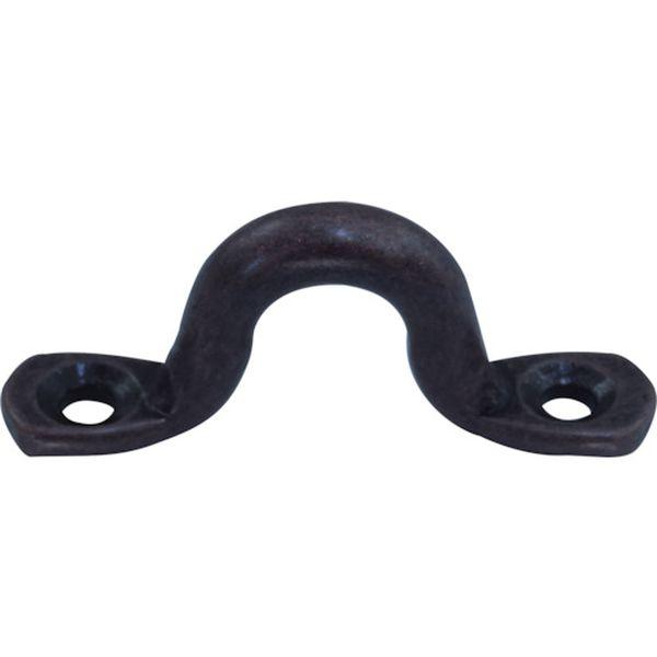 ・カラー仕様の固定金具です。・物を吊るしたり、ひっかける際に使用します。・ビス止め仕様で簡単に取り付け可能です。・物を吊るしたり、引っ掛ける際に。・表面処理：塗装・A(mm)：40・d(mm)：3.4・色：ブロンズ・吊下荷重(kgf)：10...