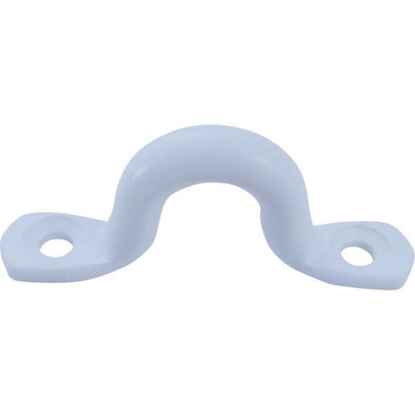 ・ビス止め仕様で簡単に取付可能です。・DIYに使いやすいカラー仕様の荷役金物です。・狭い接地面への取り付けに最適です。・物を吊るしたり、引っ掛ける際に。・表面処理：塗装・A(mm)：50・d(mm)：4.2・色：ホワイト・C(mm)：13・...