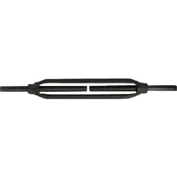 ・枠式ターンバックル　ストレート　黒　9・黒・呼び：9・生産国 中国・JANコード 4560160305101・質量 0.240kg・コード：460-8825 ・品目：10164541016454-TN1016454ヤフー HD店
