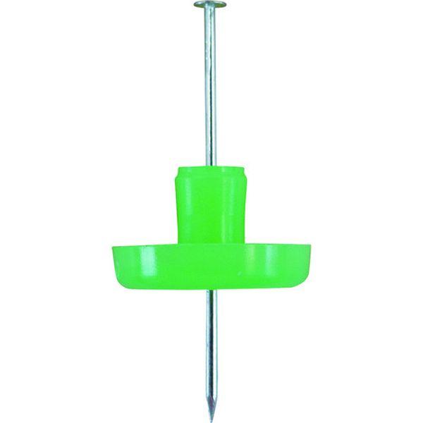 ・化粧合板やボードの仮止めに使用します。・仮釘は細く、樹脂の部分が表面にでている状態まで打ち込むので、軽量物の仮止めとしてご使用下さい。・本止めした後は、ペンチなどを使用して抜き取って下さい。・木下地に。・寸法(mm)d：0.9・全長(mm...