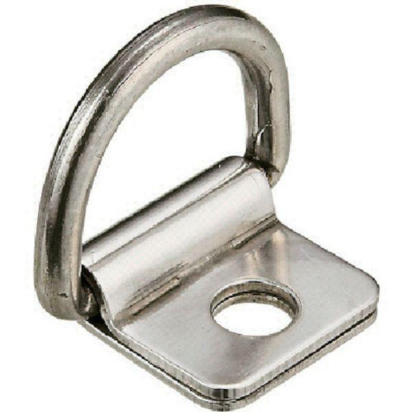 ・耐蝕、耐錆、耐磨耗性に優れたステンレス(SUS304)です。・床や壁に取付け、シート固定用として。・品名：グランドフック・寸法(mm)：26×32×20.8・線径(mm)：φ4・ステンレス・生産国 日本・JANコード 4909055694...