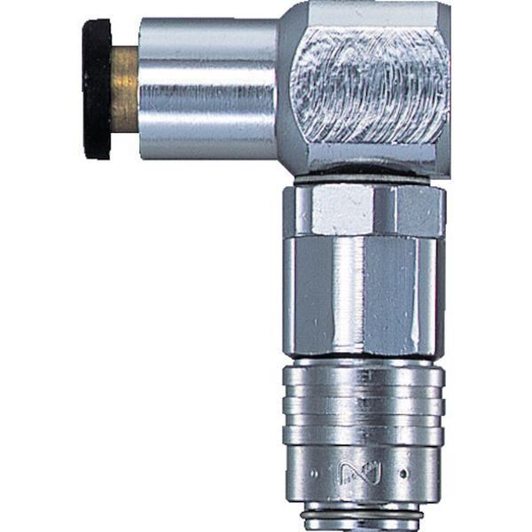 ・最高使用圧力(MPa)：1.0・使用温度範囲(℃)：-20〜80・使用流体：空気・適合チューブ外径(mm)：4・耐圧力(MPa)：1.5・片路開閉型・チューブフィッター付・備考：ソケットSCL型(フィッター付)・本体：真鍮(メッキ処理)・...