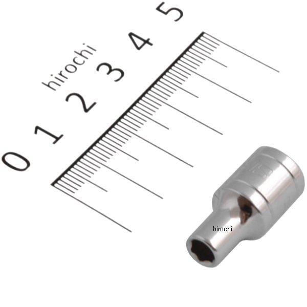 シグネット 1/4DR 4.5mm ソケット (6角)・サイズ(mm)：4.5・差込角(インチ DR)：1/4・ソケット外径(D1先端部；mm)：7.4・ソケット外径(D2差込部；mm)：11.8・全長(L；mm)：24.5・ソケット深さ(...