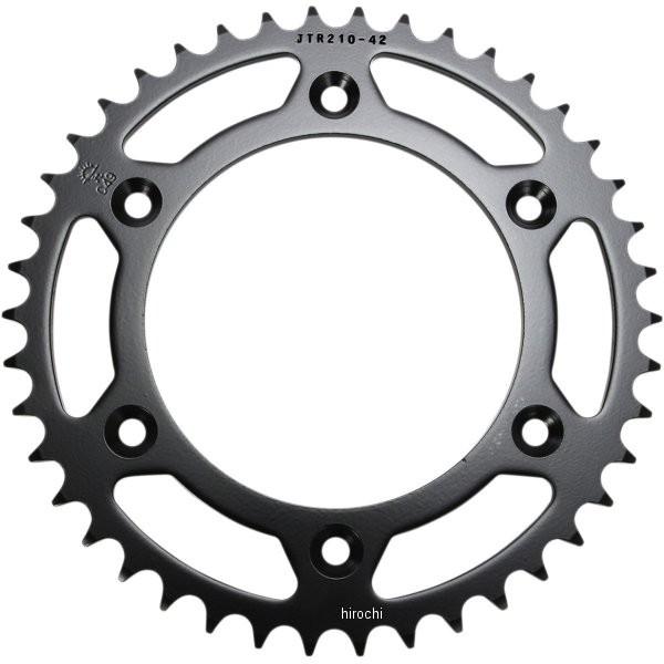 JT Sprockets リア スプロケット丁数:42T96年-04年 ホンダ XR400Rメーカー仕様変更により、写真と違う形状・カラーとなる可能性がございます。あらかじめご了承ください。1210-1726JTR210.42ヤフー HD店