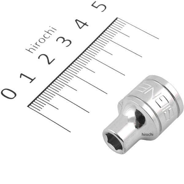 シグネット 3/8DR 1/4インチ ソケット (6角)・サイズ(インチ)：1/4・差込角(インチ DR)：3/8・ソケット外径(D1先端部；mm)：10・ソケット外径(D2差込部；mm)：17・ソケット深さ(e；mm)：9・全長(L；mm...