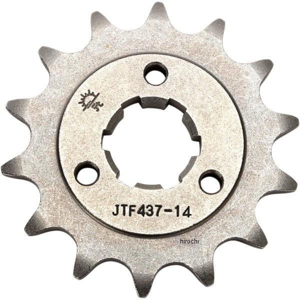 JT Sprockets フロント スプロケット丁数:14T85年 スズキ SP600メーカー仕様変更により、写真と違う形状・カラーとなる可能性がございます。あらかじめご了承ください。1212-1297JTF437.14ヤフー HD店