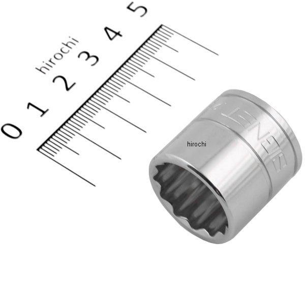 シグネット 3/8DR 19mm ソケット (12角)・サイズ(mm)：19・差込角(インチ DR)：3/8・ソケット外径(D1先端部；mm)：26・ソケット外径(D2先端部；mm)：26・ソケット深さ(e；mm)：13・全長(L；mm)：...