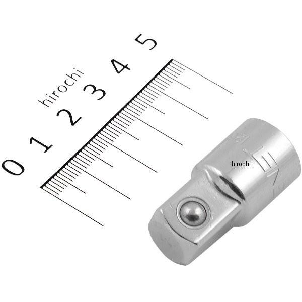 シグネット 3/8DR 3/8X1/2 ソケットアダプター・サイズ(インチ DR)：凹3/8X凸1/23/8インチDRのラチェットハンドル等で1/2インチDRのソケット等を使用する際に。12512-SGヤフー HD店