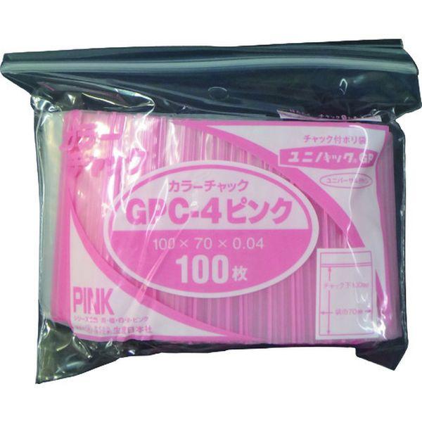 ・カラフルなチャックで商品の仕分けに最適です。・色：透明ピンク・縦(mm)：100・横(mm)：70・厚さ(mm)：0.04・100枚入り1袋×90・厚さ：0.04mm・生産国 日本・JANコード 4909767173254・質量 99g・...