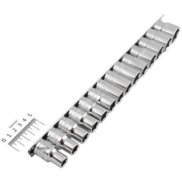 シグネット 1/2DR 14PCソケットセット ホルダーツキ(13335V)・差込角(インチ DR)：1/2セット内容：1/2インチDRソケット(10mm：13310、11：13311、12：13312、13：13313、14：13314、...