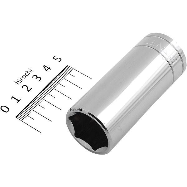 シグネット 1/2DR 23mm ディープソケット・サイズ(mm)：23・差込角(インチ DR)：1/2・ソケット外径(D1先端部；mm)：32・ソケット外径(D2差込部；mm)：32・全長(L；mm)：77・ソケット深さ(e；mm)：36...