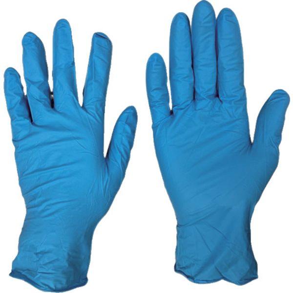 ・ニトリルゴムで耐油・耐久性に優れています。・厚み0.09mmタイプでフィット性・耐久性を備えています。・精密作業、油を使う作業、その他幅広く使用可能です。・精密作業に。・分析研究に。・機械作業に。・油を使う作業に。・色：ブルー・サイズ：M...