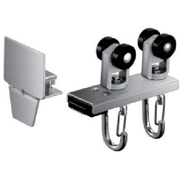 ・片開時、ランナーが磁力でレール端部でピタッと止まります。・シートの先頭に取り付け、シートと壁の開き防止に。・品名：マグネットランナー(片開)ワンタッチランナーAタイプ・許容荷重(kg)：10・レール下端からカン下寸法(mm)：49.3・寸...