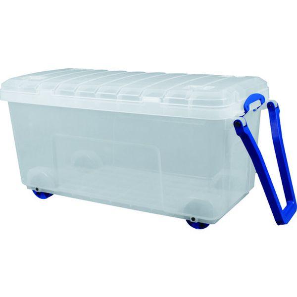 ・非常に頑丈で壊れにくいイギリス製のキャスター付コンテナです。・ロック機構を備えたハンドルと移動に便利なロングハンドル付です。・フタをした状態でスタッキング(積み上げ)が可能です。・容量(L)：16・色：クリア・外形寸法(mm)間口：530...