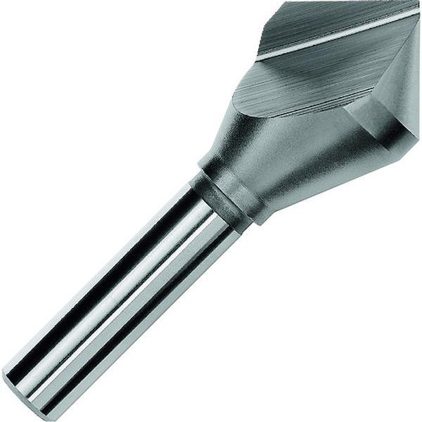 ・薄板のドリル穴の面取りに最適です。・コバルトハイス鋼製でステンレスにも適しています。・被削材：鉄・鋳物・ステンレス。・有効刃径(mm)：30・先端径(mm)：3・全長(mm)：88・シャンク径(mm)：12・先端角(°)：90・刃数(枚)...