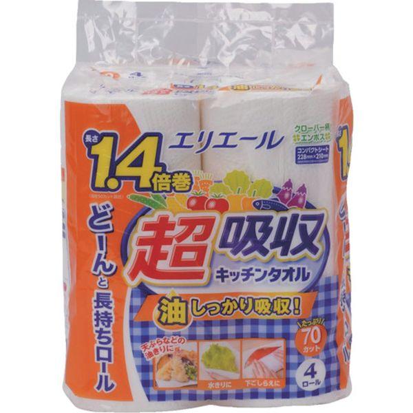 ・独自開発エンボス加工の空間に油をキープし、裏抜けしにくいです。・キッチンを華やかにするクローバー柄エンボス加工です。・水をぐんぐん吸うのにやぶれにくいです。・ふき取りにも便利です。・電子レンジにも使用可能です。・色：ホワイト・シートサイズ...