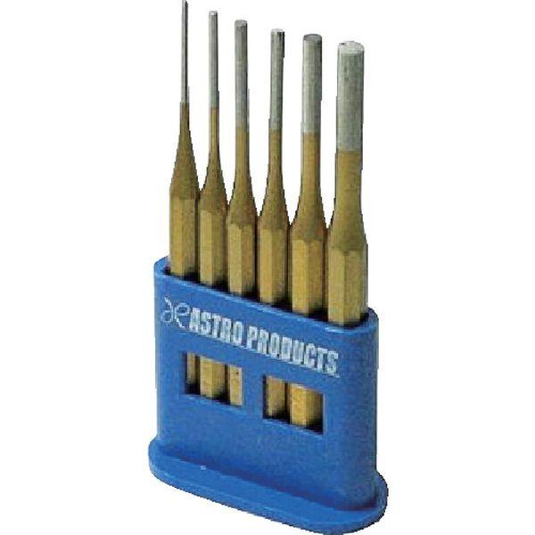 ・収納に便利な専用ホルダーが付属しています。・【入組内容】・ストレートピンポンチ：φ2、3、4、5、6、8mm【共通仕様】・全長(mm)：150・ピン長(mm)：30・ロックピンや平行ピンの打ち抜きや挿入に使用する平行ポンチ・専用ホルダー・...