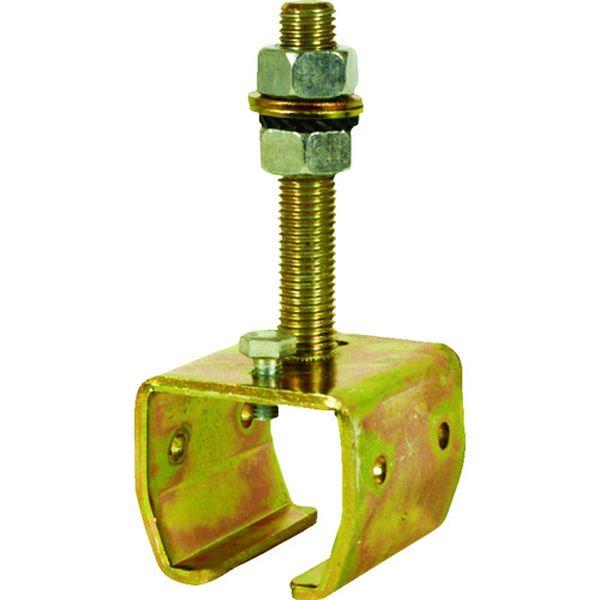 ・ハンガーレールを上から吊るす金具です。・ハンガーレールを上から吊るす金具。・ドアハンガー用のボルト式の一連受。・品名：ボルト一連受・適合レール：21号・欧州規格EN1527適合品・スチール(電解めっき処理)・生産国 ギリシャ・JANコード...