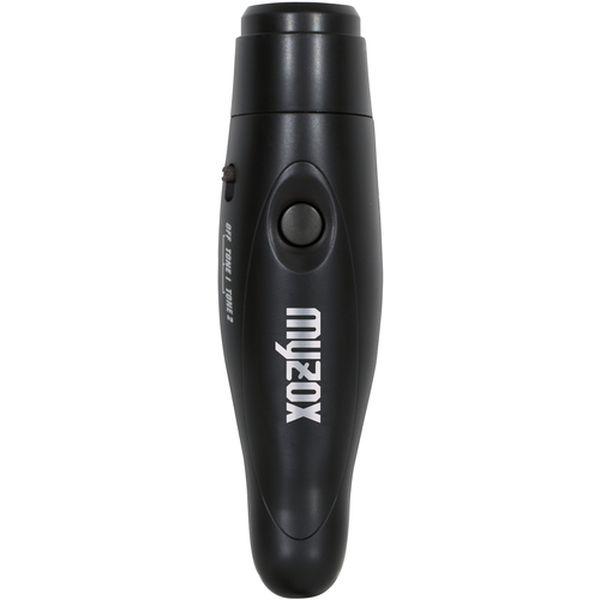 ・スイッチで音色の切替ができます。・ボタンを押している間、大音量の音が鳴ります。・口をつけずに衛生的に使用できます。・現場指示、安全確認、スポーツ、獣害対策、防災に。・色：黒・横(mm)：38・縦(mm)：136・音量：125dB・電源：C...