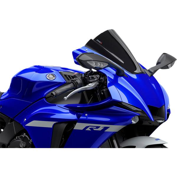 プーチ Puig ウィンドスクリーン RACE ブラック20年-22年、24年 ヤマハ YZF-R120年-22年、24年 ヤマハ YZF-R1 M・Z-Racingのウィンドスクリーンは、仮想風洞でテストされており、直立位置での空力係数と...