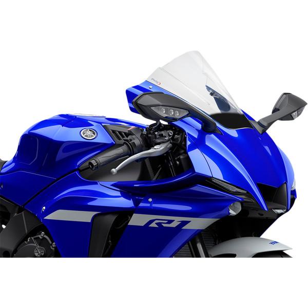 プーチ Puig ウィンドスクリーン RACE クリア20年-22年、24年 ヤマハ YZF-R1 M20年-22年、24年 ヤマハ YZF-R1・Z-Racingのウィンドスクリーンは、仮想風洞でテストされており、直立位置での空力係数と防...