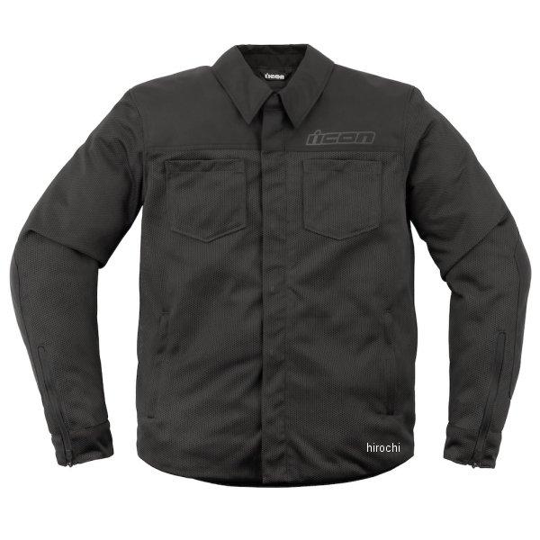アイコン ICON 春夏モデル ジャケット UPSTATE MESHサイズ:Sカラー:ブラック・ICON RELAX FIT・胸部、手首ベンチレーション・400Dポリエステル、Iron Weave生地・CE認証 D3O Viper1 Bac...