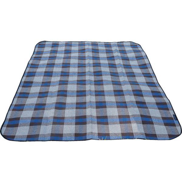 ・一般のピクニックシートよりしなやかでやや重さもあるため、少しの風でもめくれにくい製品です。・裏面の防水機能で多少の水気はシート表面にしみにくくなっています。・色：ブルー・幅(m)：1.44・長さ(m)：1.95・ハトメなし・表：ポリエステ...