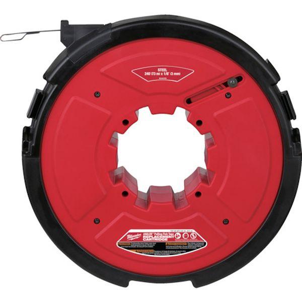 ・本体は別途販売です。・電動で配管にケーブルを通す作業に。・ロープ径(mm)：6・ワイヤー長さ(m)：30・ワイヤー幅(mm)：6・最大引張強度(Kg)：145.2・長さ(m)：30・約60mの曲線状パイプにケーブルを通すパワー、最大引張強...