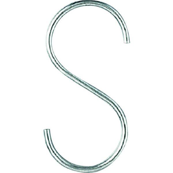 ・単管パイプに取り付け可能な備品掛け用のS管フックです。・吊りフックとして。・縦(mm)：250・横(mm)：118・線径(mmφ)：9・表面処理：ユニクロメッキ・小サイズ・鉄・生産国 日本・JANコード 4571181540204・質量 ...